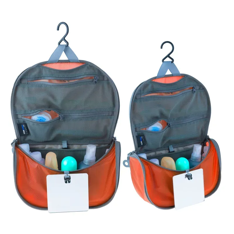 Sea to Summit Ultra-Sil Hanging Toiletry Bag Small in Spicy Orange