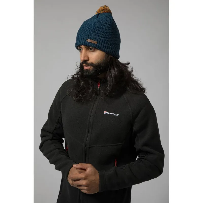 Montane Beta Bobble Beanie Hat in Narwhal Blue